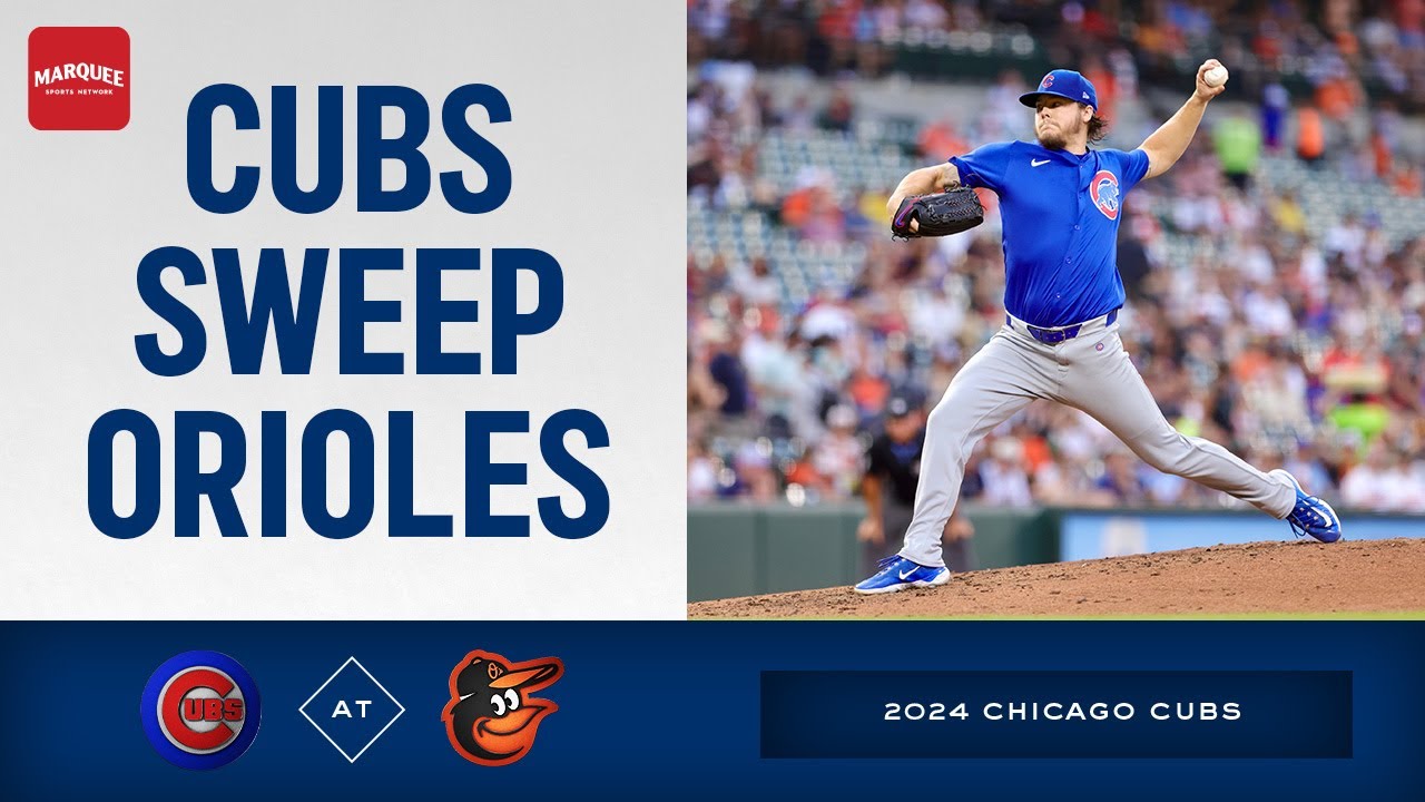 RECAP: Cubs sweep Orioles! - YouTube