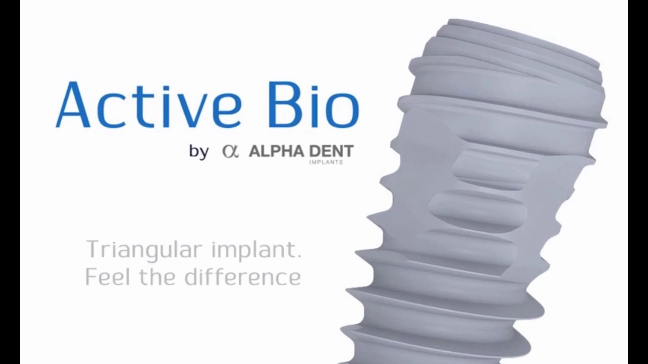 Active Bio triangular implant - YouTube