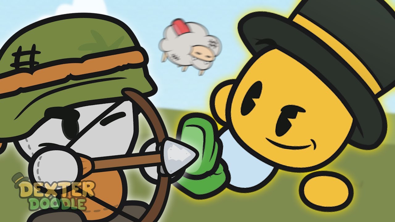 Doodle Brawl | Dexter Doodle Short Animation - YouTube