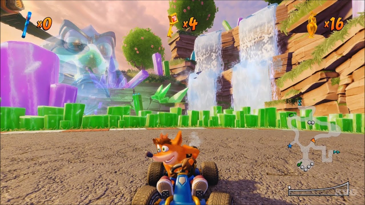 Crash Team Racing Nitro-Fueled - Open World Free Roam Gameplay (PS4 HD ...