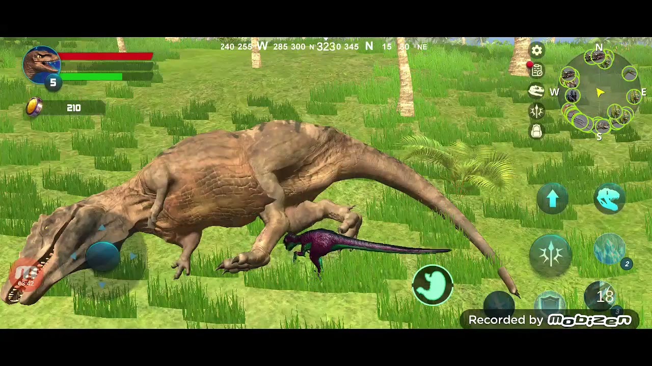 velociraptor simulator - YouTube
