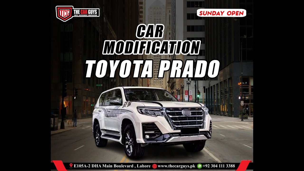 TOYOTA PRADO 2018 BODY KITS I FACE UP LIFTS I THE CAR GUYS I CAR ...