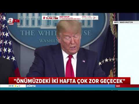 ABD Koronavirüs Bilançosu Çok Ağır Oldu! 3 Bin 807 Kişi Öldü! / A Haber | A Haber