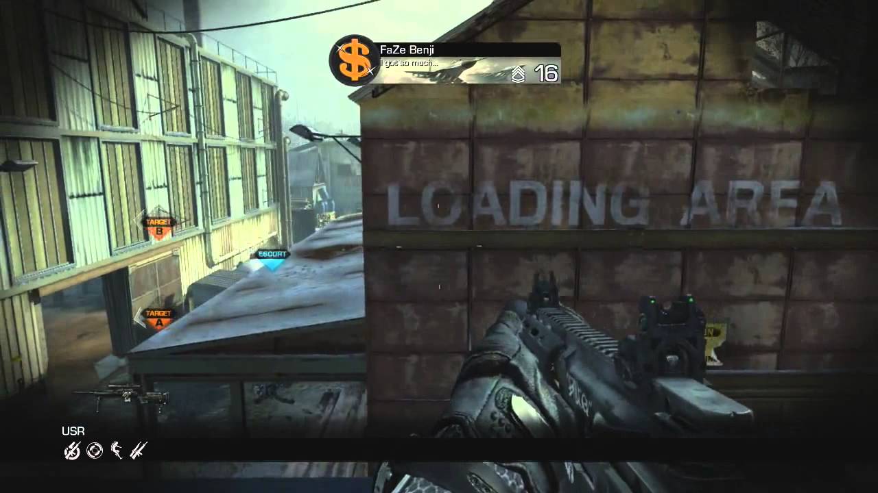FaZe Benji: First COD Ghosts 'Freight' Wallbang Trickshot! - YouTube