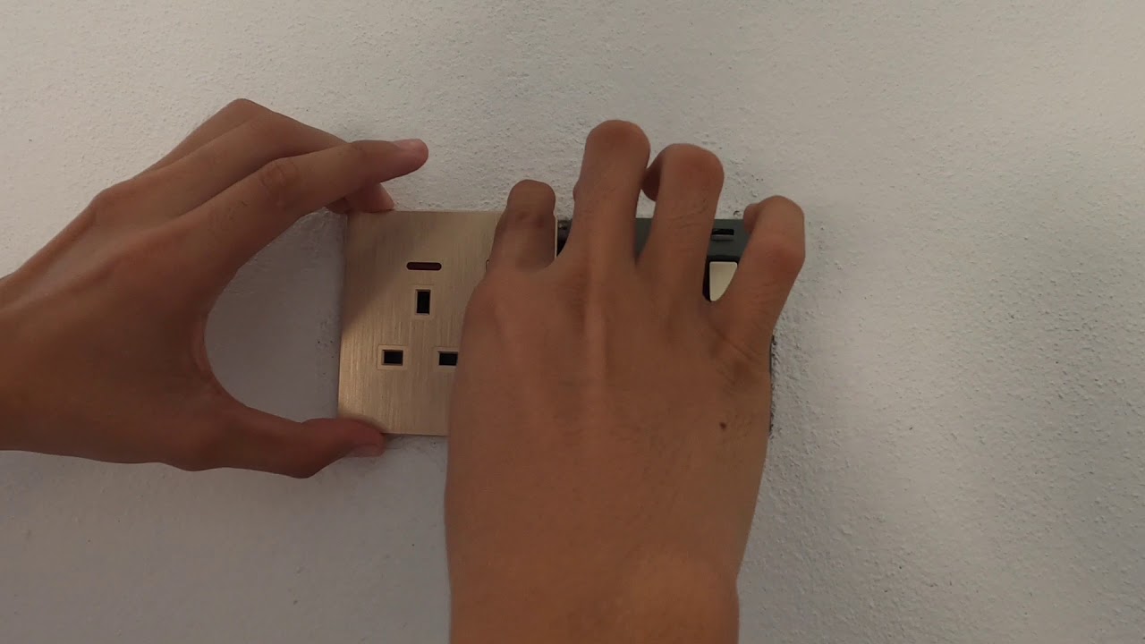 Install reTouch socket - YouTube