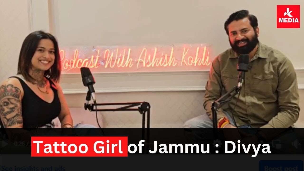 Tattoo Girl of Jammu : Divya - YouTube