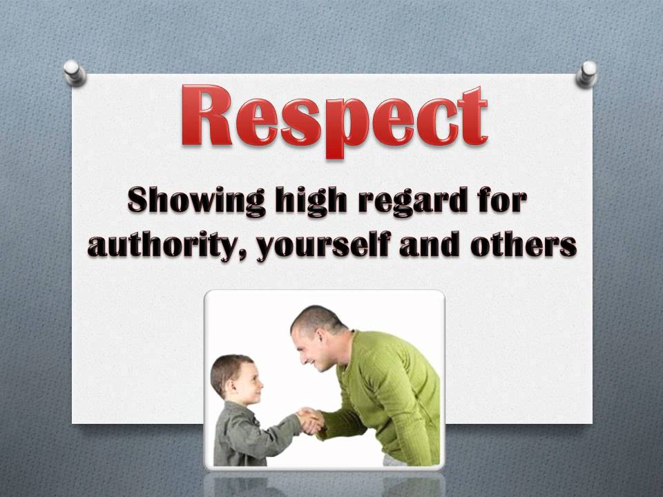 Respect and Fairness - YouTube