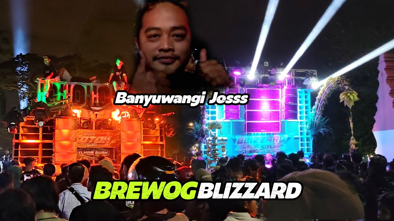 BREWOG & BLIZZARD finish beriringan, begini Respon Memed karnaval di ...