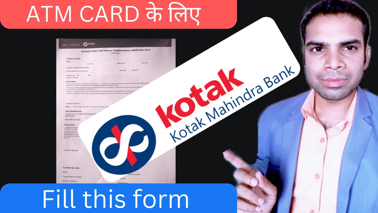 Apply kotak mahindra debit card | platinum ATM kotak mahindra bank ...