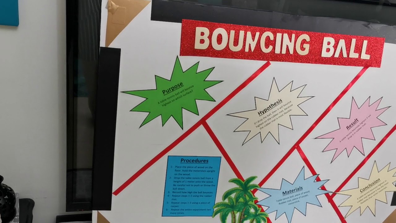 Bouncing ball board - YouTube