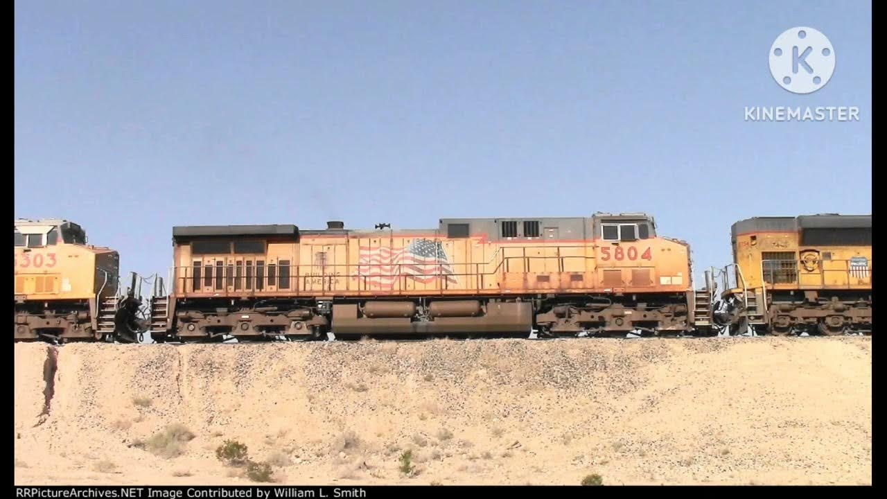 UP 5804 Waiting for Rebuilding - YouTube