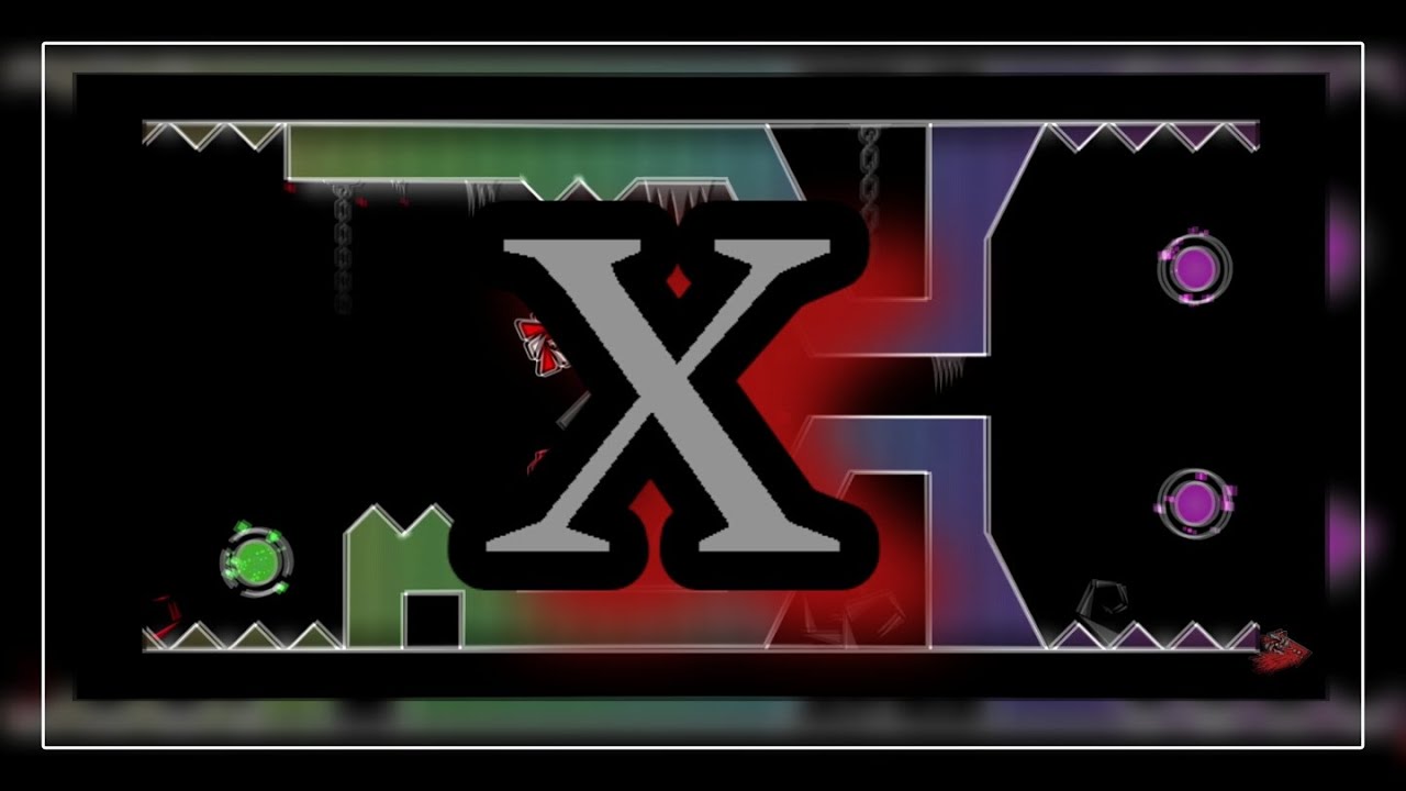 geometry dash - X -by triaxis (easy demon) - YouTube