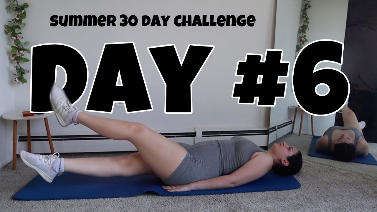 Day #6 Summer Body 30 Day Workout Challenge Beginner Friendly At Home ...