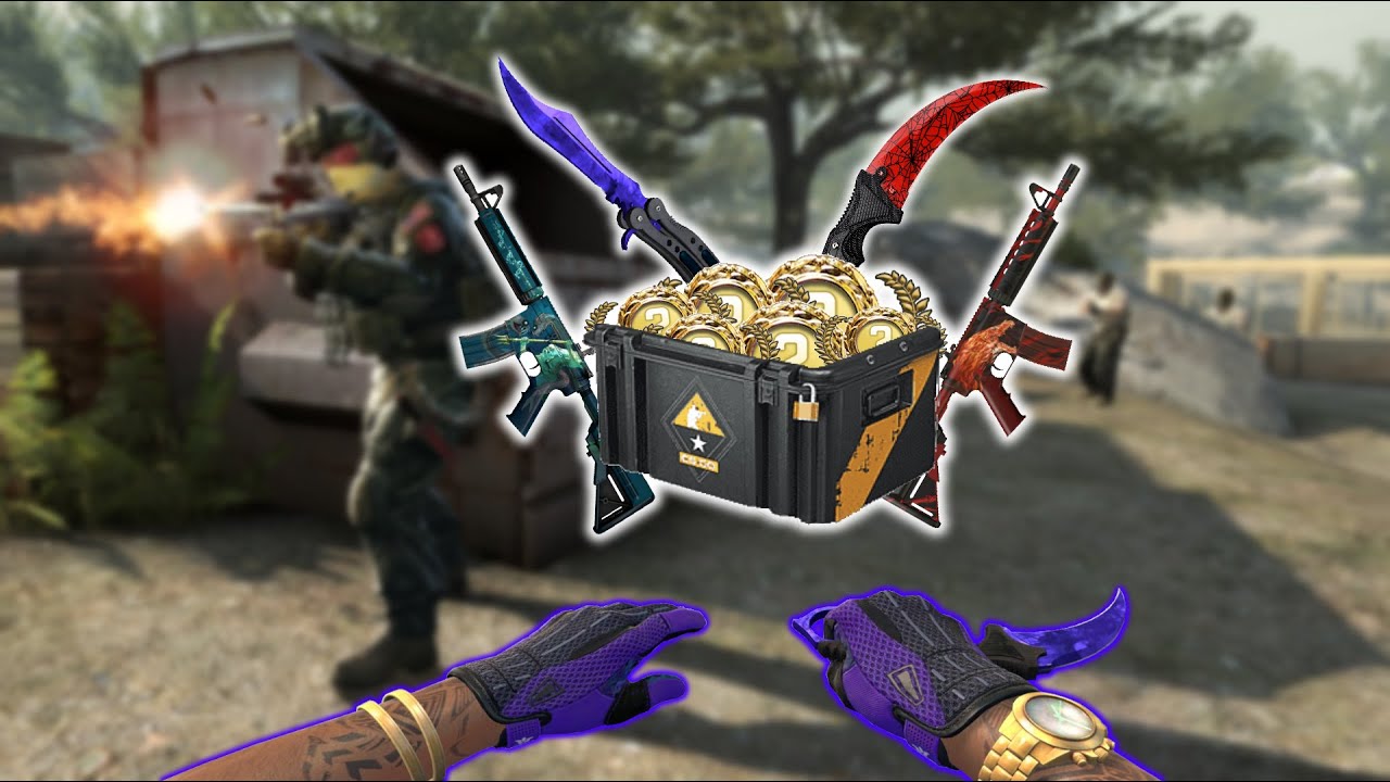 POV you open a knife mid game in CS2 ,knife unboxing compilation! - YouTube