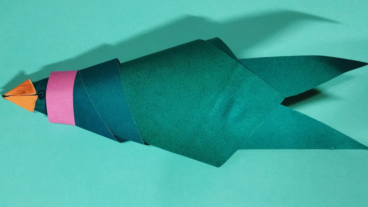 How to Make Paper Fish | Creating Paper Fish | Paper Art and Craft ...