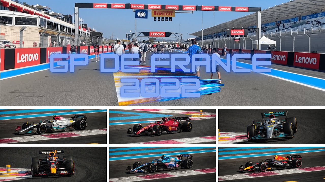 Je donne mon CV à Julien Fébreau au GP de France de F1 ! - YouTube