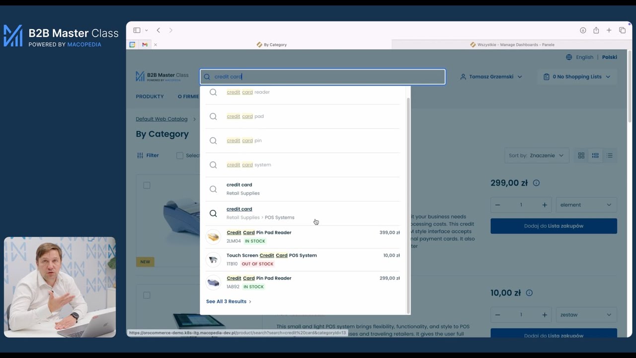Jak działa platforma B2B? | Funkcjonalności dla klientów, panel handlowca, demo platformy B2B ...
