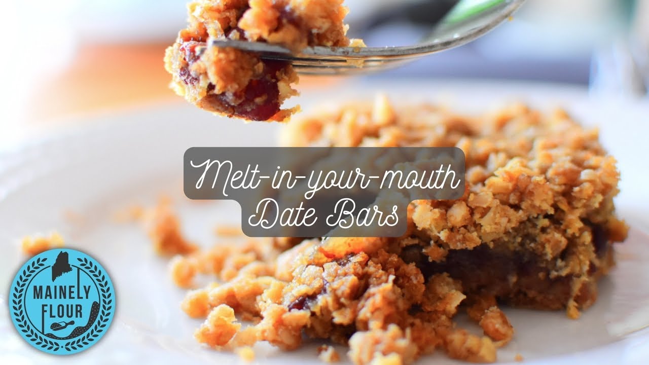 Get Ready for the Most Satisfying Date Bar Recipe! - YouTube