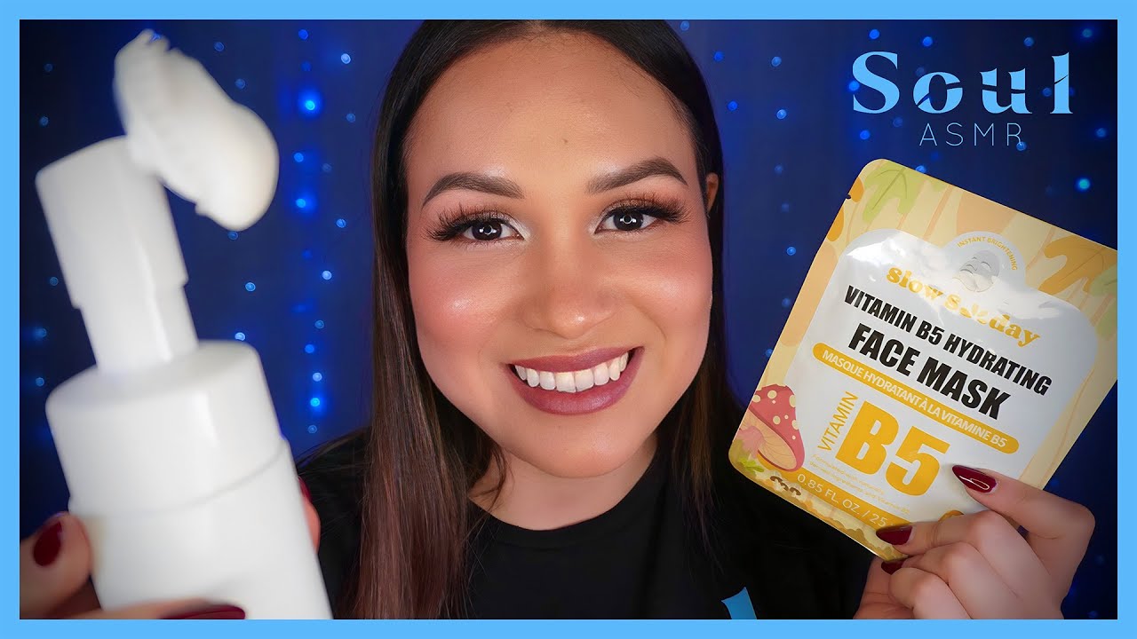 asmr spa 🥰 limpieza facial para dormir 😴 | Soul ASMR - YouTube
