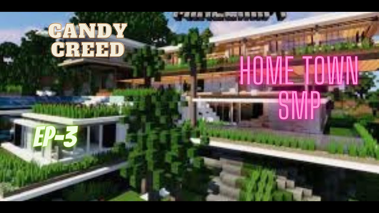 OUR NEW HOUSE IN HOME TOWN SMP | EP- 3 - YouTube