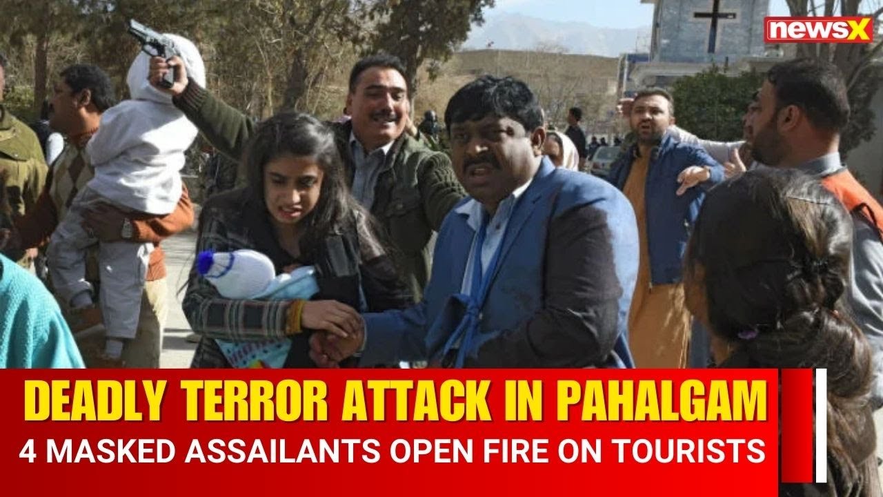 Heinous Terror Attack in Pahalgam: 4 Masked Terrorists Target Tourists ...