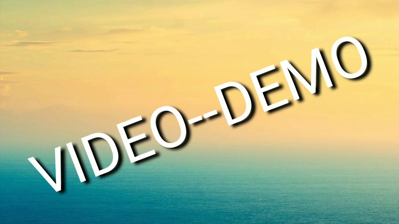 MUSIC DEMO - YouTube