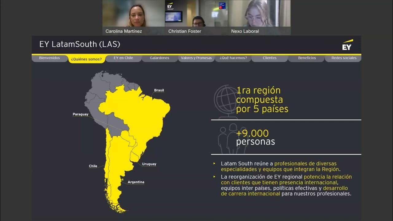 Charla Conociendo a EY Chile: Una experiencia profesional sin límites ...