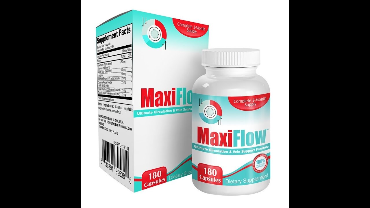 MaxiFlow Circulation & Vein Support - YouTube
