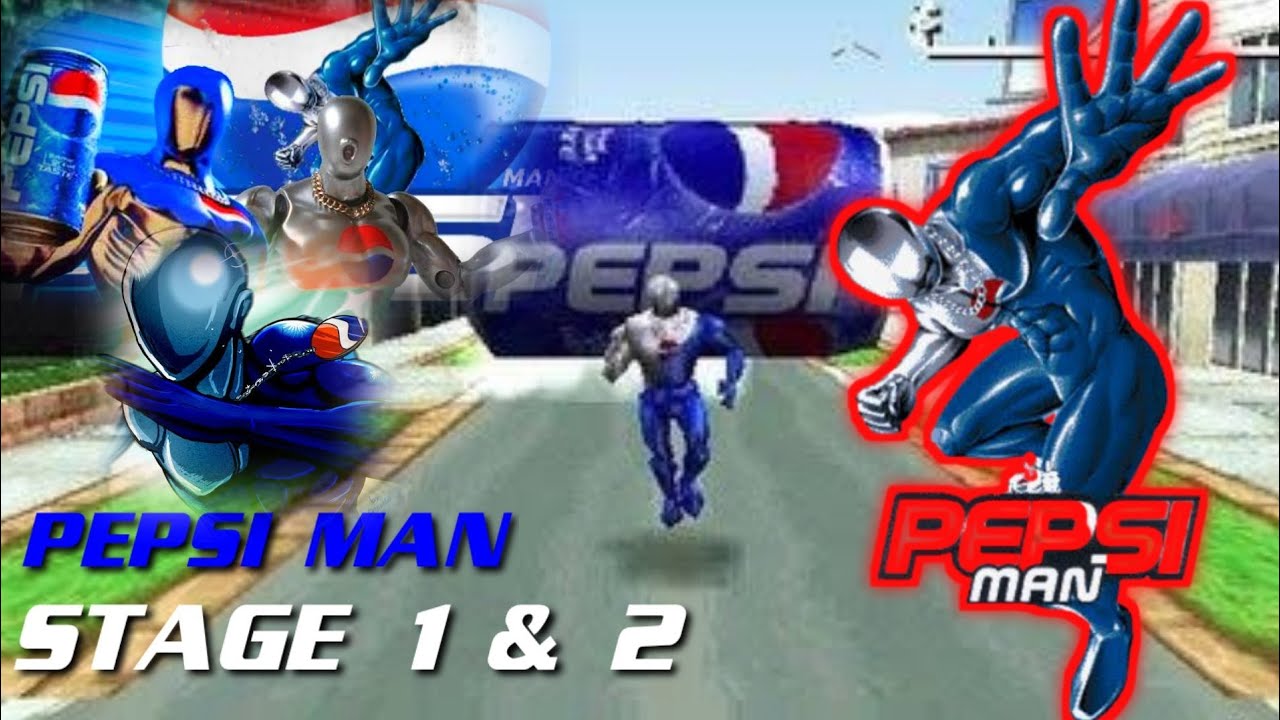 PEPSI MAN PS 1 || PEPSI MAN EXE || stage 1 dan 2 - YouTube