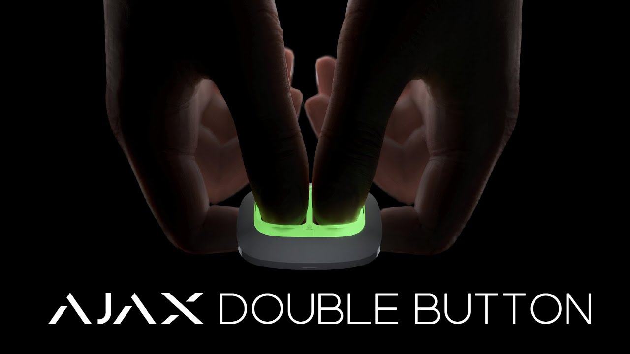 Ajax Alarm System Review: NEW Ajax DoubleButton Review - Why Two Buttons? - YouTube