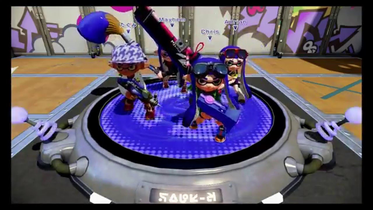 Random Online Play: Splatoon - Turf Wars with Friends #1 - YouTube