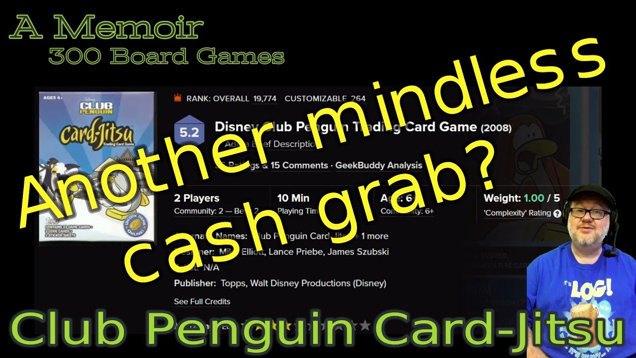 BGM265 Club Penguin TCG - Rock, Paper, Scissors, Penguin, Spock! - YouTube