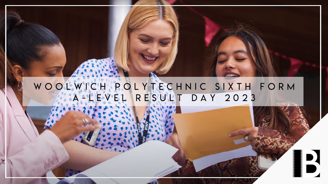 Woolwich Polytechnic Sixth Form | A Level Results Day 2023 - YouTube