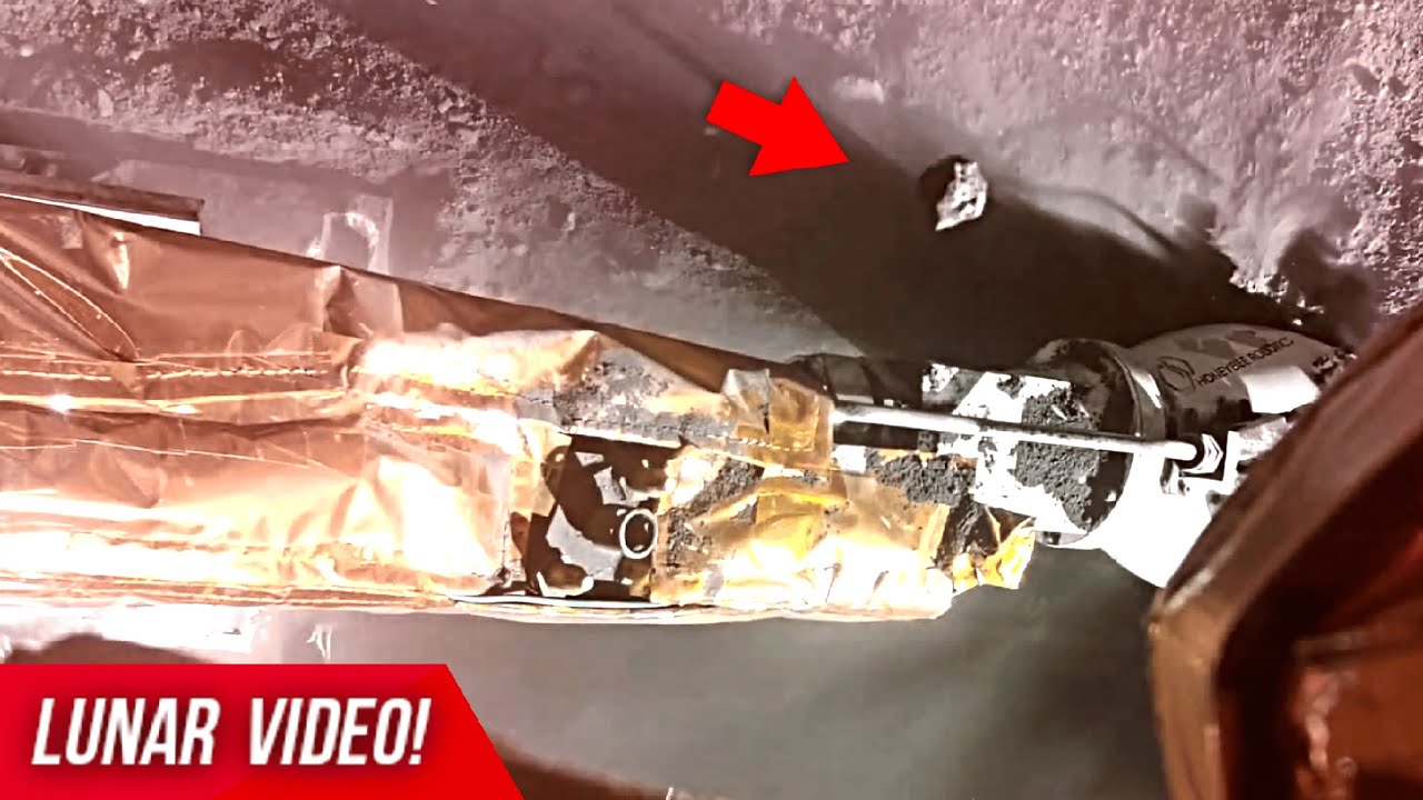 NEW Video of Rocks Flying on the Moon when FireFly’s BlueGhost uses ...