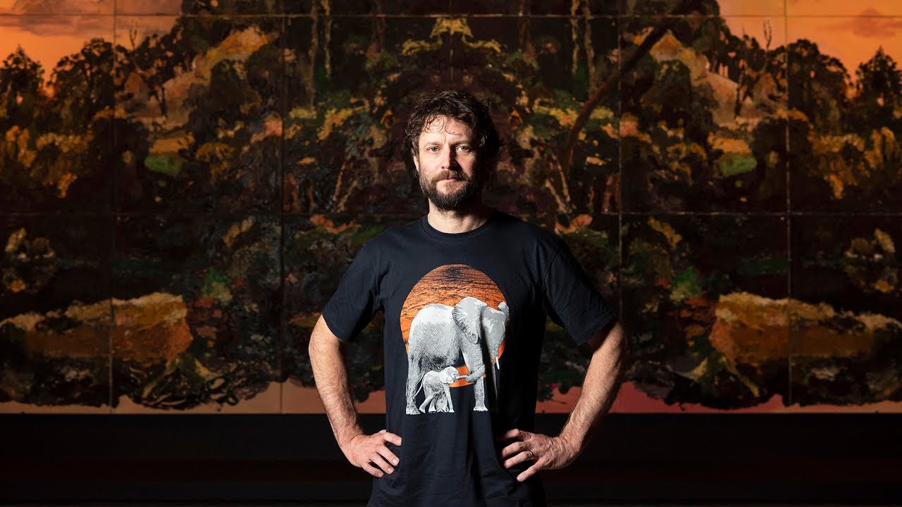 Ben Quilty at GOMA - YouTube