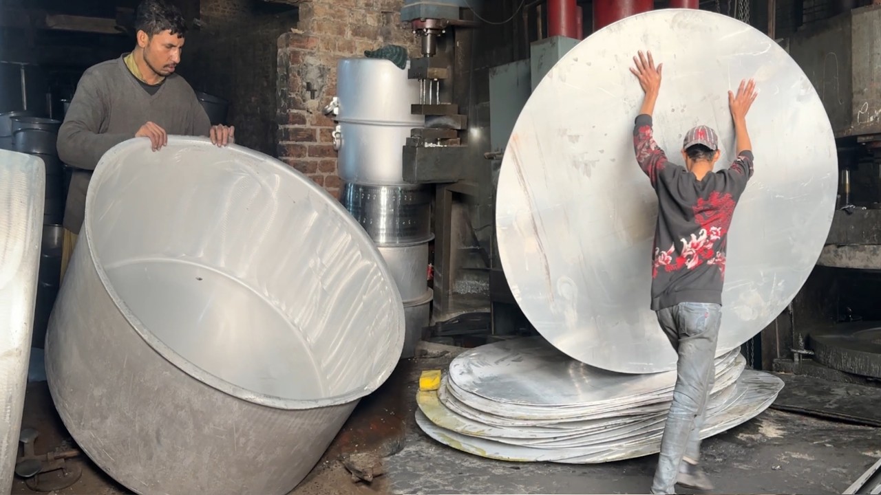 How World's Largest Aluminum Kitchen Utensils Are Made" An Interesting ...
