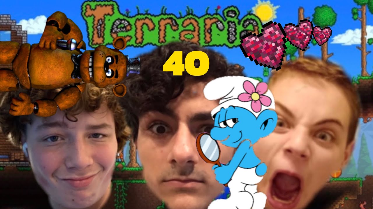 Terraria w/ Jason & Matteo Part 40: Smurfs Are Gay. - YouTube