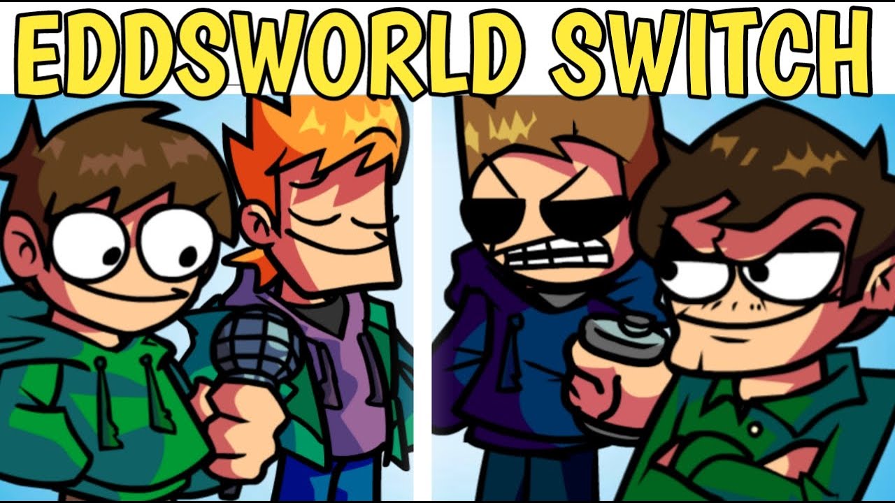 Friday Night Funkin'- CHALLENG-EDD SWITCH-EDD ALL CHARACTERS - YouTube