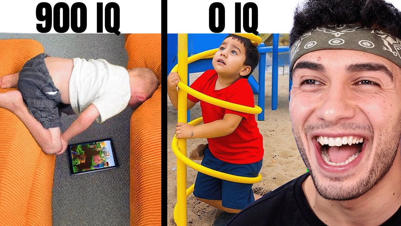 900 IQ vs 0 IQ ÇOCUKLAR! 😂 - YouTube