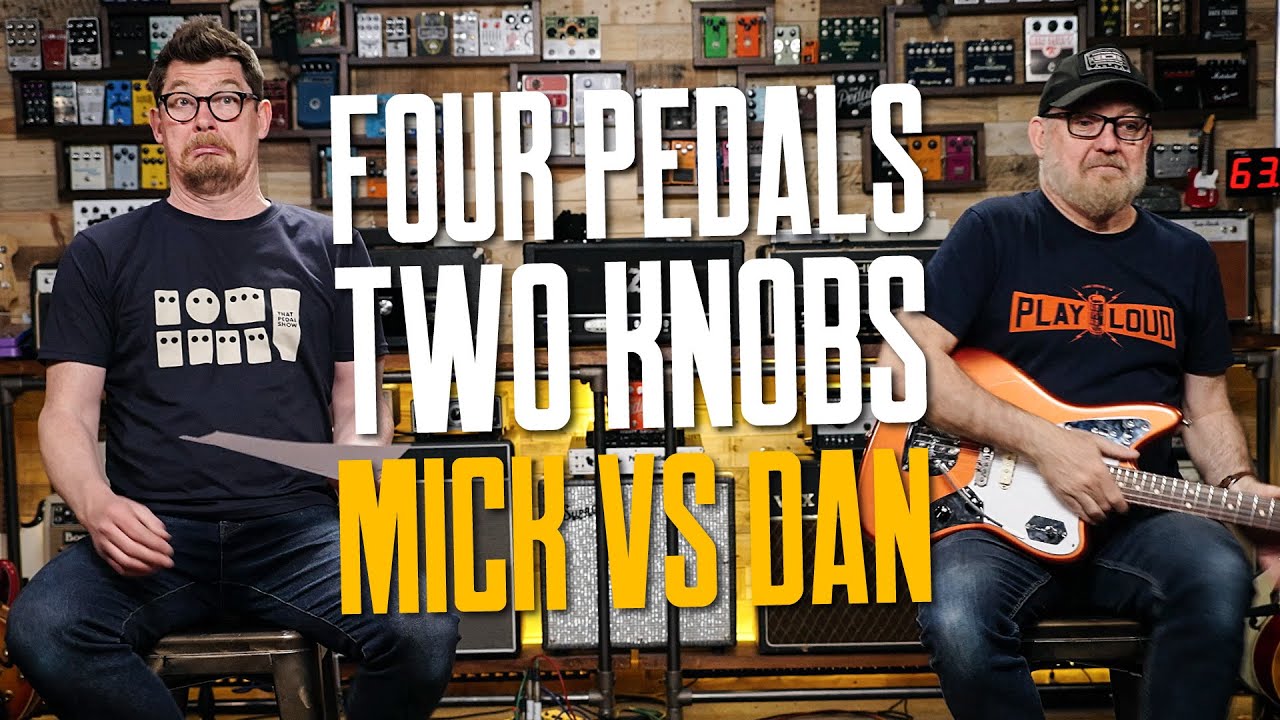 The Two-Knob Pedal Challenge - Dan VS Mick - YouTube