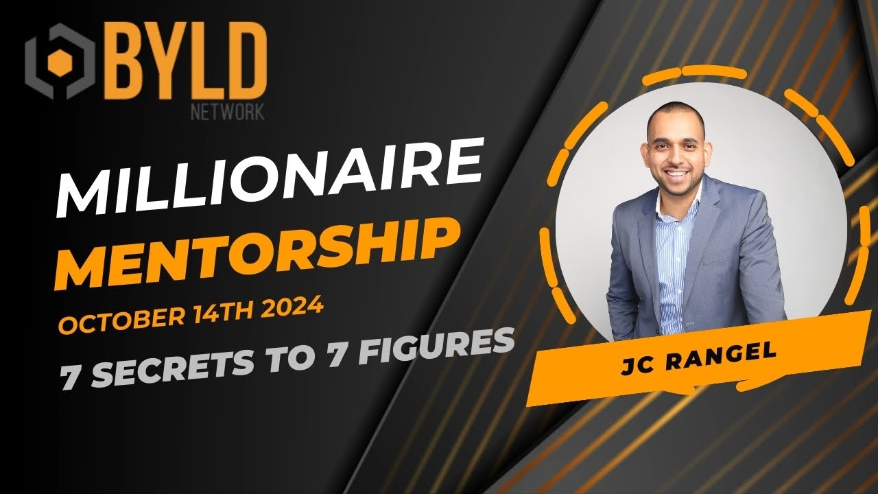 7 Secrets To 7 Figures | JC Rangel | Weekly MMZ - YouTube