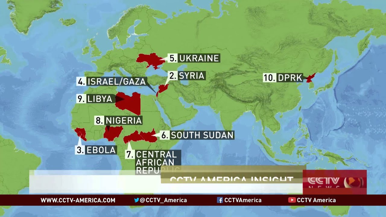 Top ten global crises of 2014 - YouTube