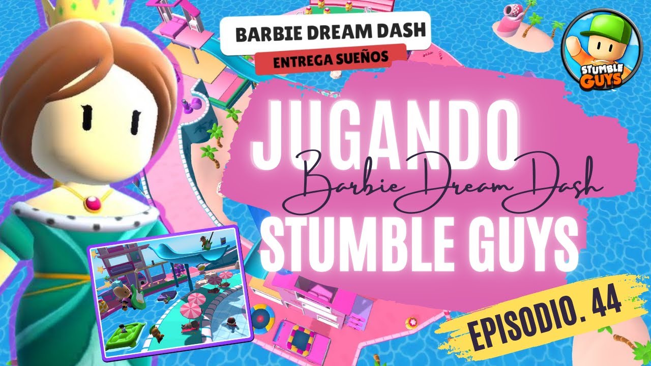 Jugando a Stumble Guys, Episodio 44, Jugando con la PRINCESS 👸🏼 en el ...