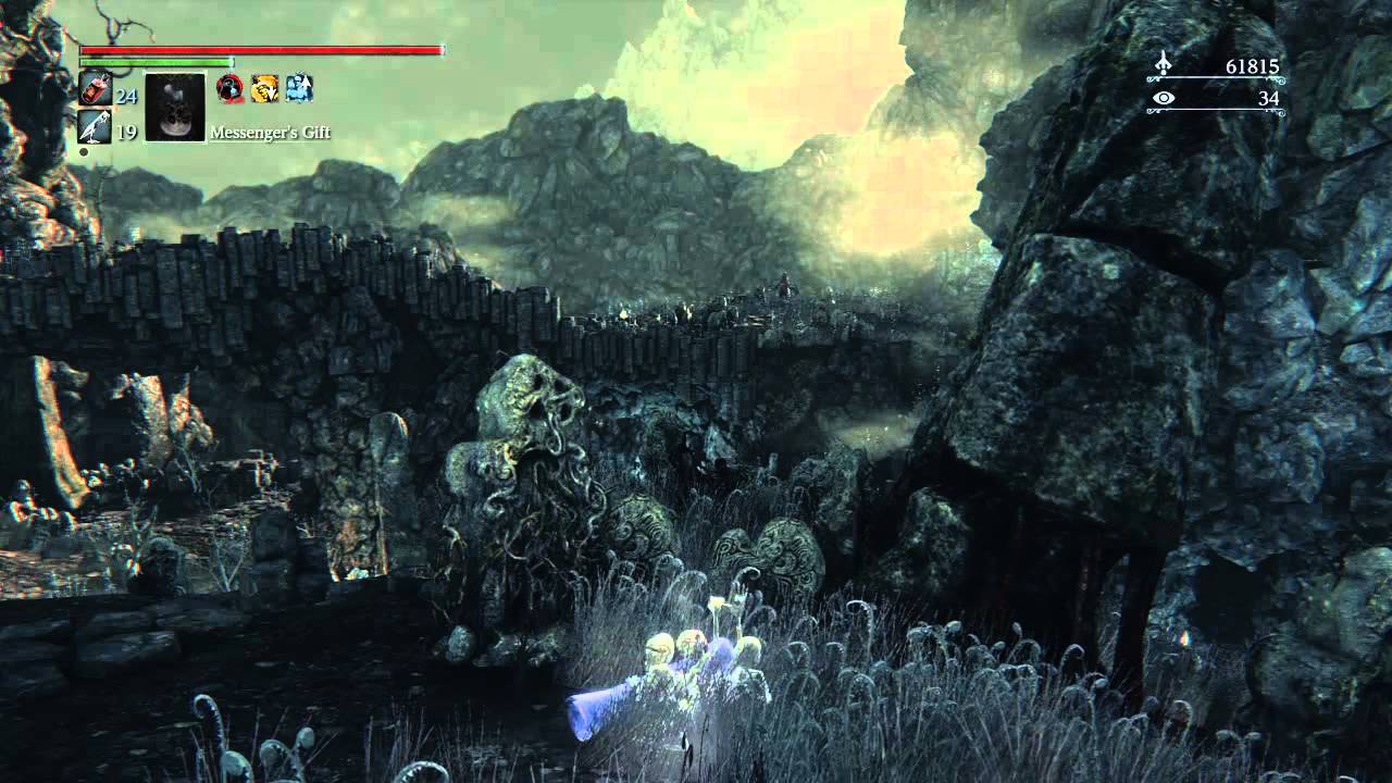 Bloodborne messenger's gift PVP - YouTube