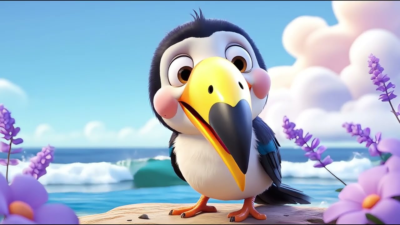 Rainbow Song – Learn Colors with a Singing Toucan | Simple Song | #kids ...