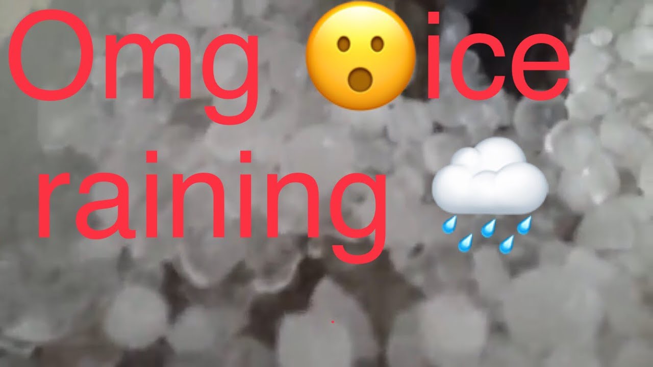 Ice raining Dubai 😳😳😳 - YouTube