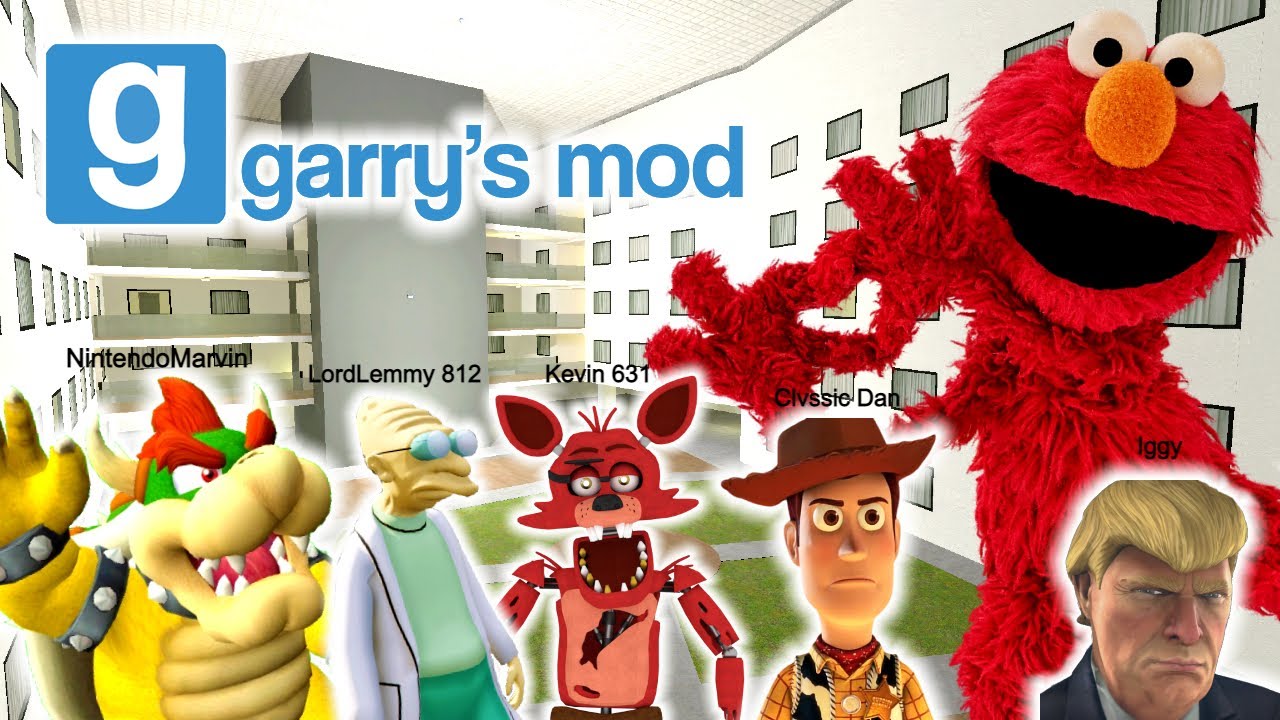 Gmod - Gameplay #3 WE ARE BEING HUNTED BY ELMO!!!!!!!! w ...