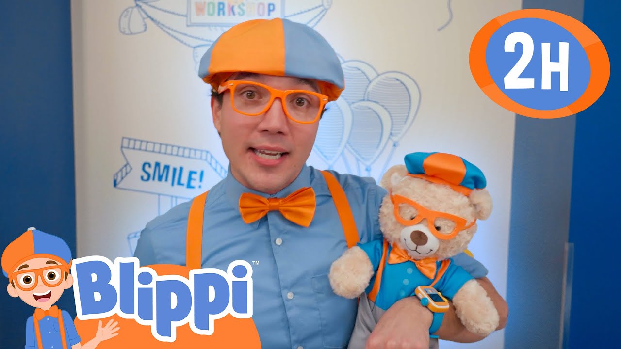 Lets Build-A-Bear with Blippi | Blippi | Educational Songs For Kids ...