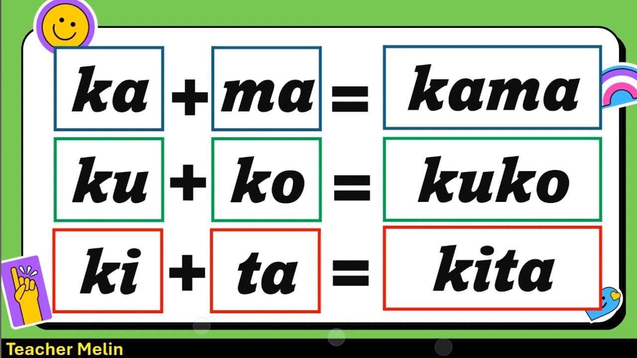 PAGPAPANTIG 2-PANTIG (PART 2) UNANG HAKBANG SA PAGBASA - YouTube