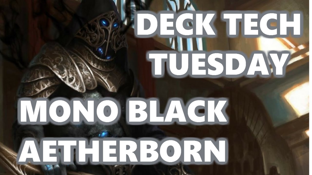 MTG | Mono Black Aetherborn | Standard Deck Tech - YouTube